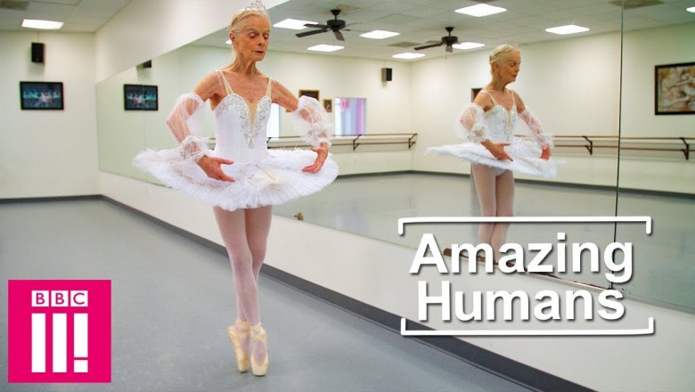 The 77 year old Ballet Dancer sharing seven decades of experience ...